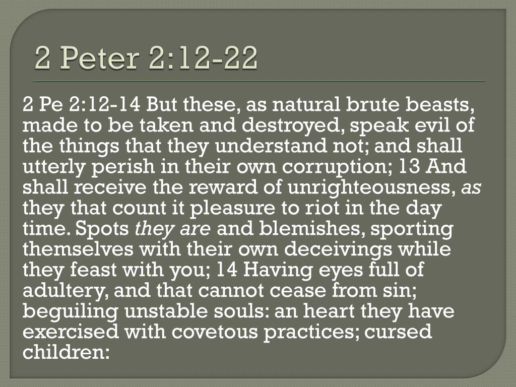 PPT - False Teachers and Their Uncertified Gospel ( cont ) PowerPoint ...