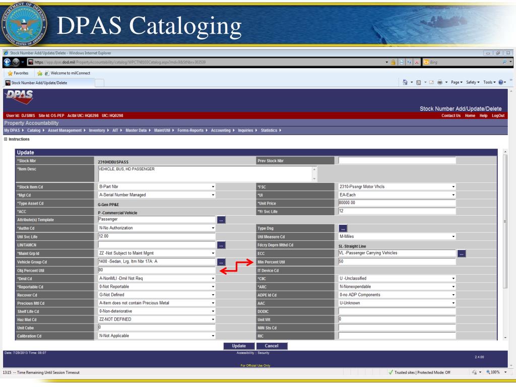 PPT - Defense Property Accountability System ( DPAS) Update PowerPoint ...