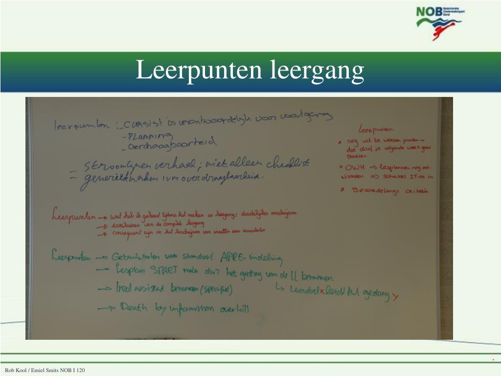 PPT - NOB 2*I-opleiding april 2013 Tiel-Oss, Starring : PowerPoint ...