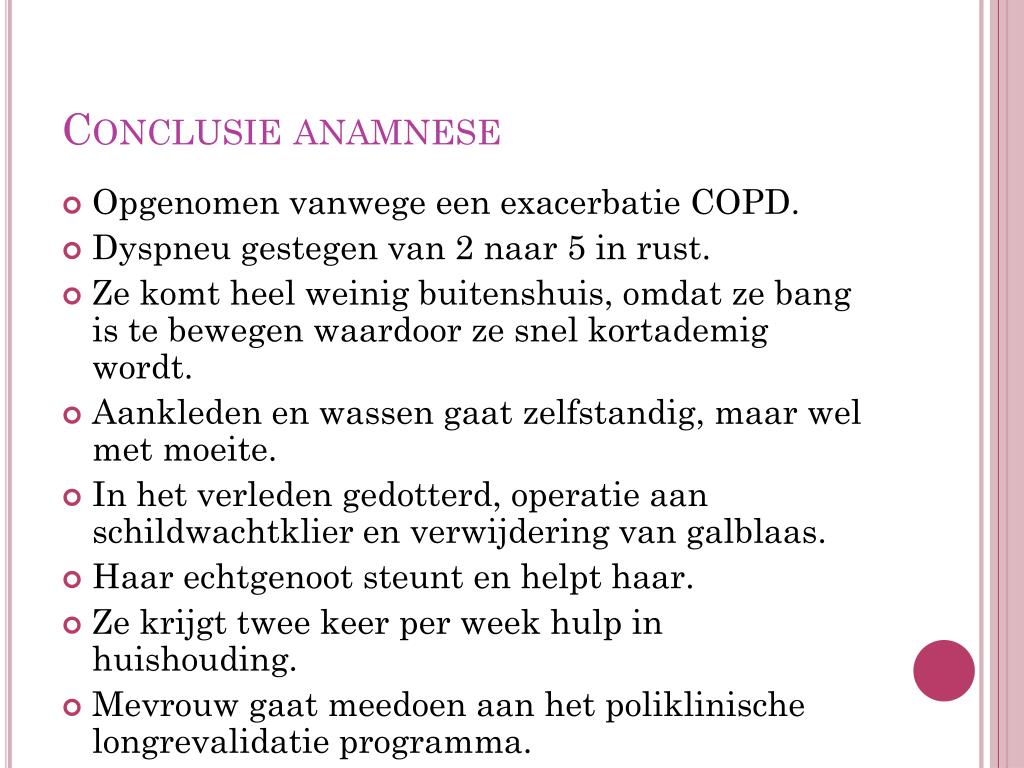 PPT - Casus 6; COPD GOLD 3en Longemfyseem PowerPoint Presentation, free ...