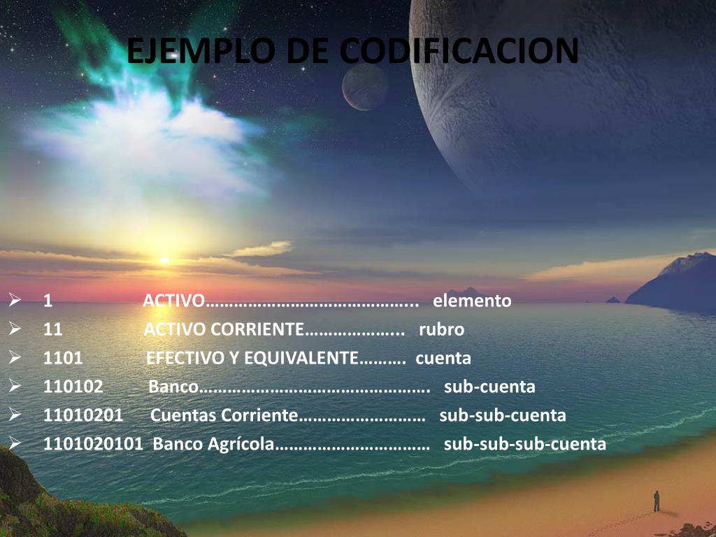 PPT - EL ESTILO DE CODIFICACION DENTRO DEL CATALO ES DE LA SIGIENTE ...
