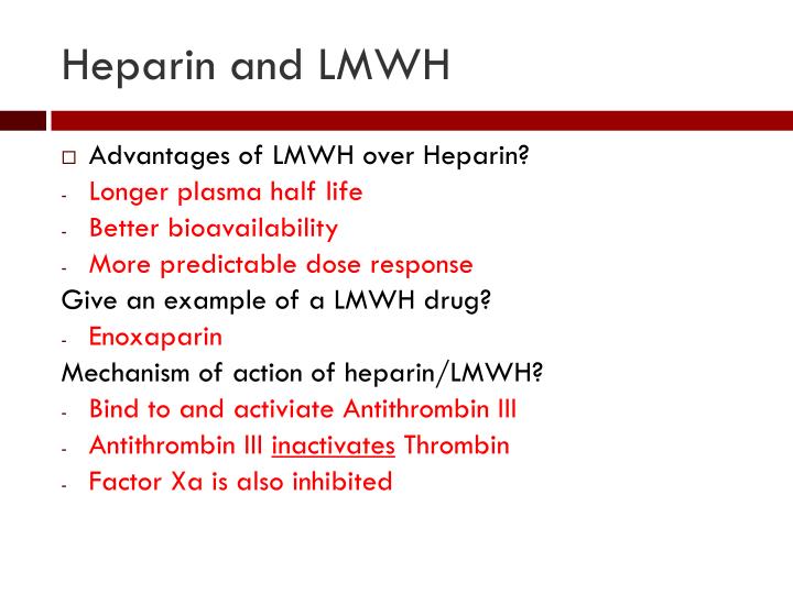 PPT - Blood Pharmacology PowerPoint Presentation - ID:2289242