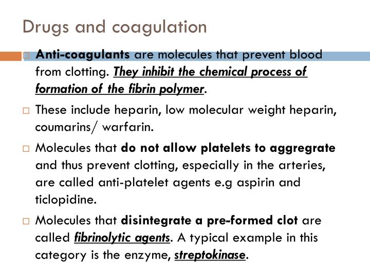 PPT - ANTICOAGULANTS PowerPoint Presentation - ID:2289520