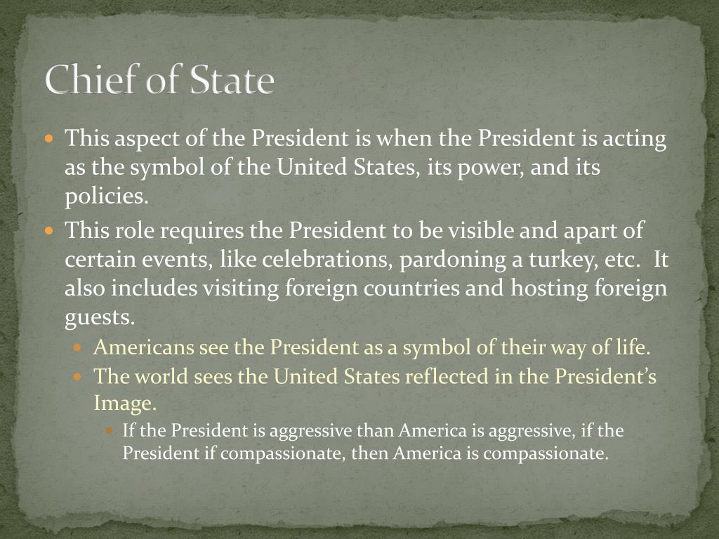 PPT - The Many Jobs of the Nation's President PowerPoint Presentation ...