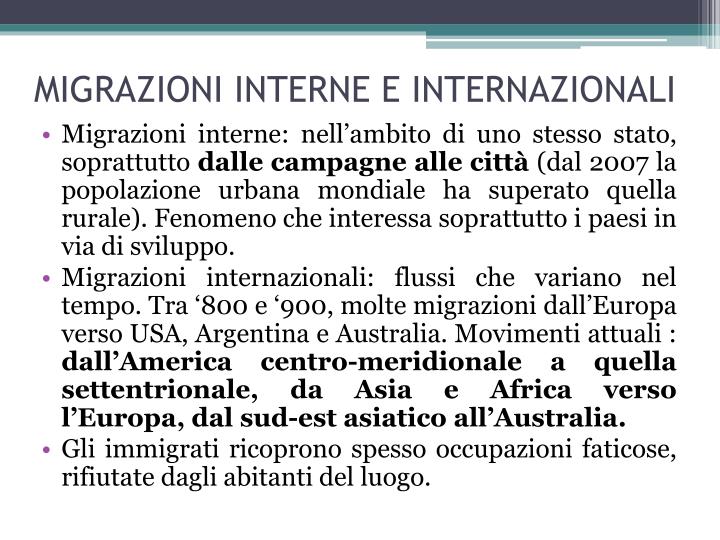 PPT - LA POPOLAZIONE MONDIALE PowerPoint Presentation - ID:2289956