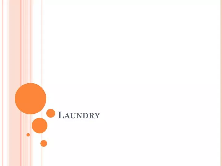 PPT - Laundry PowerPoint Presentation, free download - ID:2290645