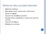 PPT - The Laundry Process PowerPoint Presentation - ID:2290649