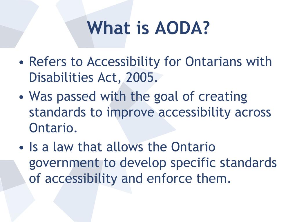 PPT - Accessibility at Mount Sinai Hospital The New Standards ...