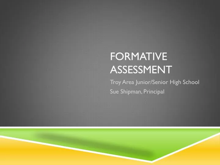 PPT - Formative Assessment PowerPoint Presentation, free download - ID ...