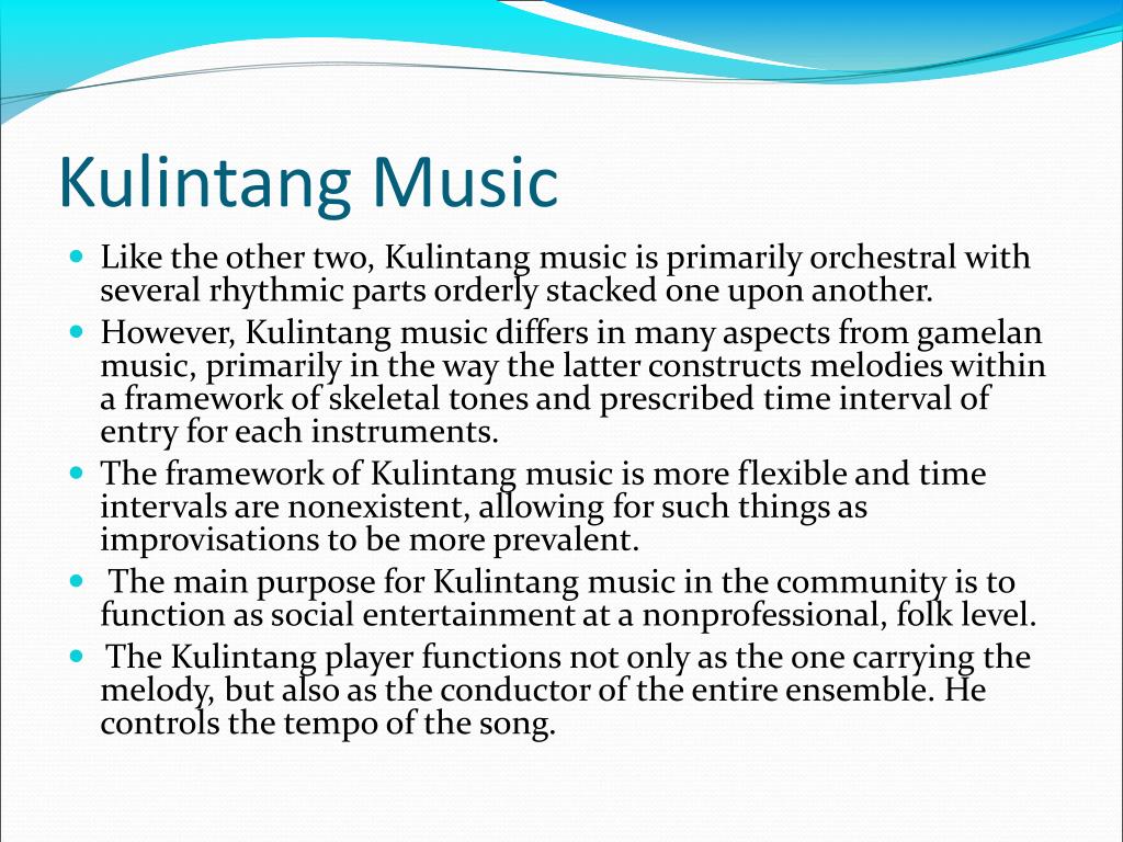 PPT - Traditional Philippine Kulintang Music And Lou Harrison By ...