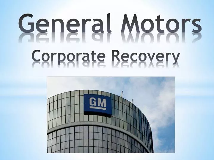 PPT - General Motors PowerPoint Presentation, free download - ID:2291705