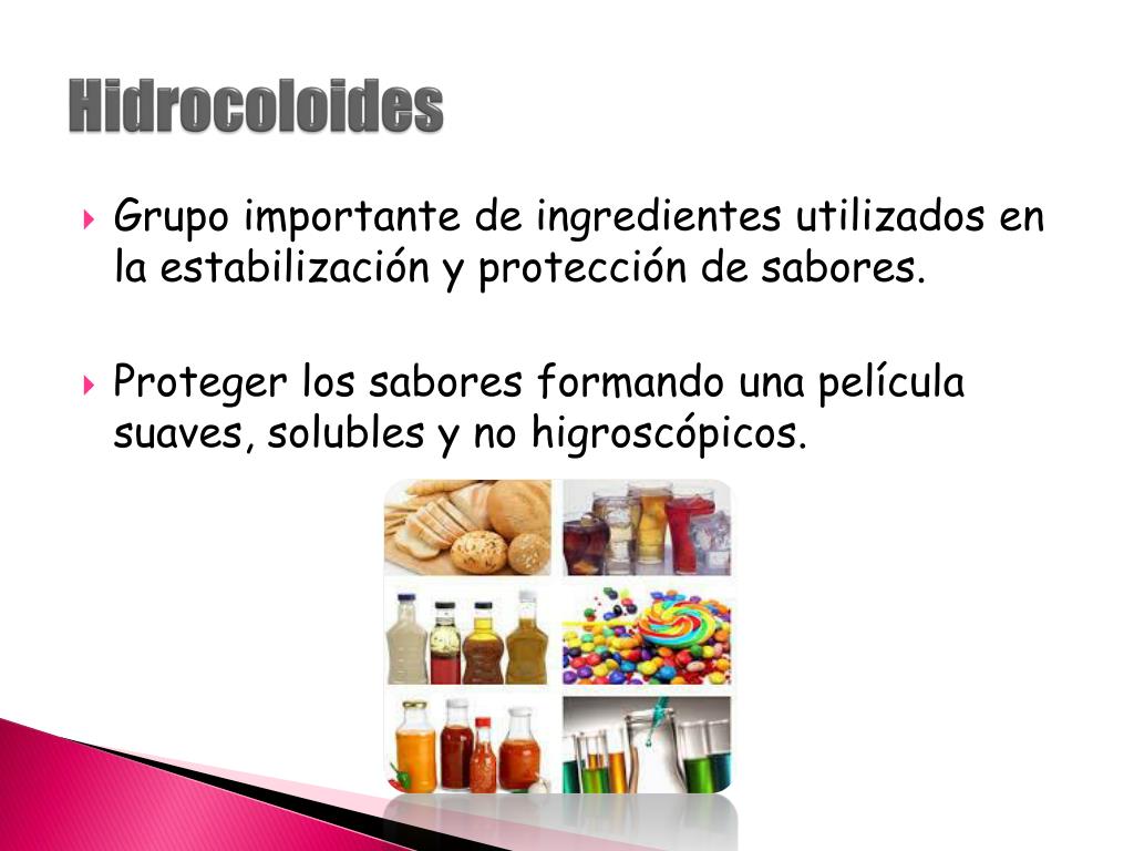 PPT - Hidrocoloides en la estabilización del sabor PowerPoint ...