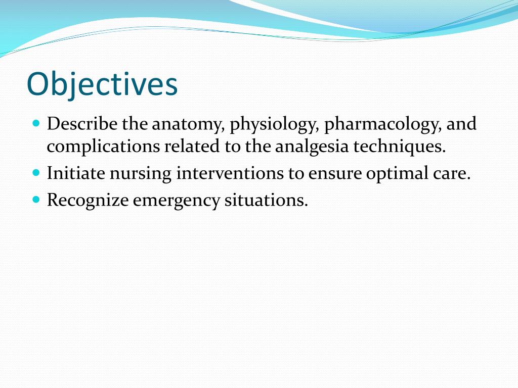 PPT - Acute Pain Management: Epidural Analgesia PowerPoint Presentation ...