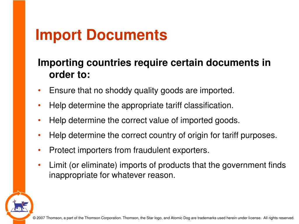 PPT - International Commercial Documents PowerPoint Presentation, free ...