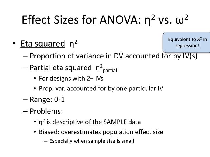 PPT - Effect Size Tutorial: Cohen’s d and Omega Squared PowerPoint ...