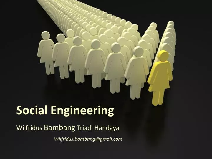 PPT - Social Engineering PowerPoint Presentation, free download - ID ...