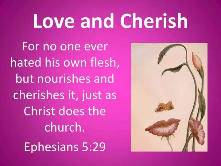 PPT - Love and Cherish PowerPoint Presentation, free download - ID:2293679