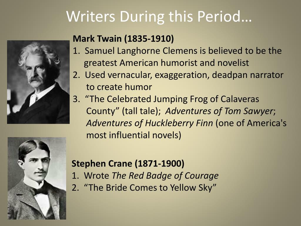 PPT - American Literary Periods PowerPoint Presentation, free download ...