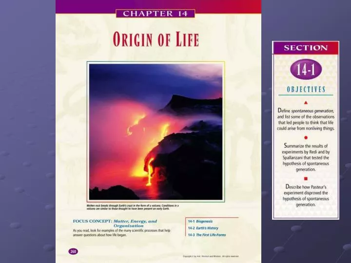 PPT - I. How Did Life Begin? PowerPoint Presentation, free download ...
