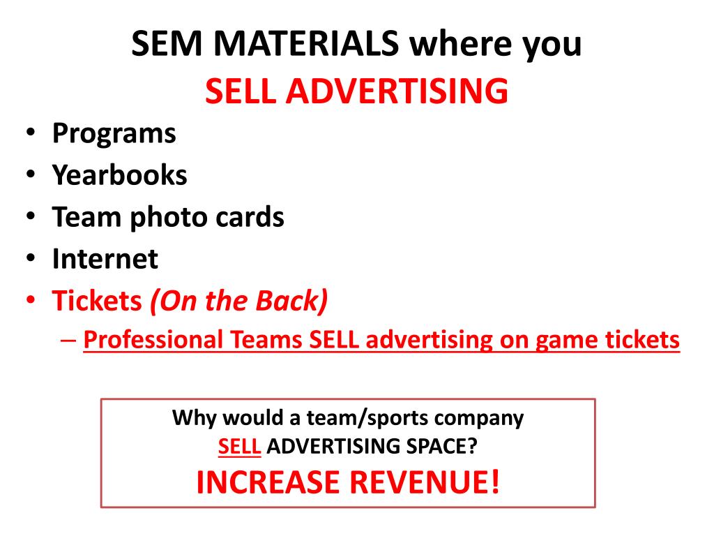 PPT - Selling Advertising Space: Strategies for Print and Digital Media ...