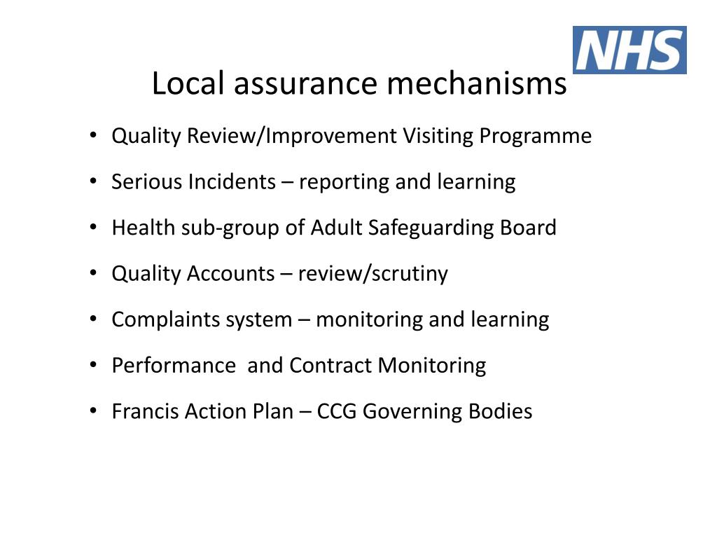 PPT - The Francis Report (Mid Staffordshire Hospital) PowerPoint ...