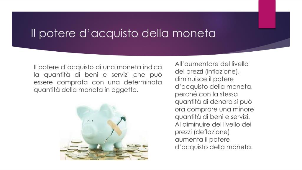 PPT - Il costo della vita & Il potere d’acquisto PowerPoint ...