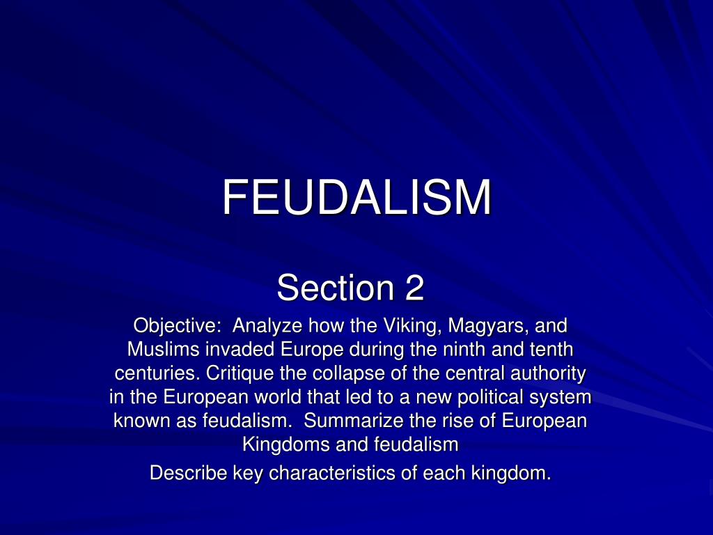 PPT - Feudalism and Manorialism in Medieval Europe PowerPoint ...