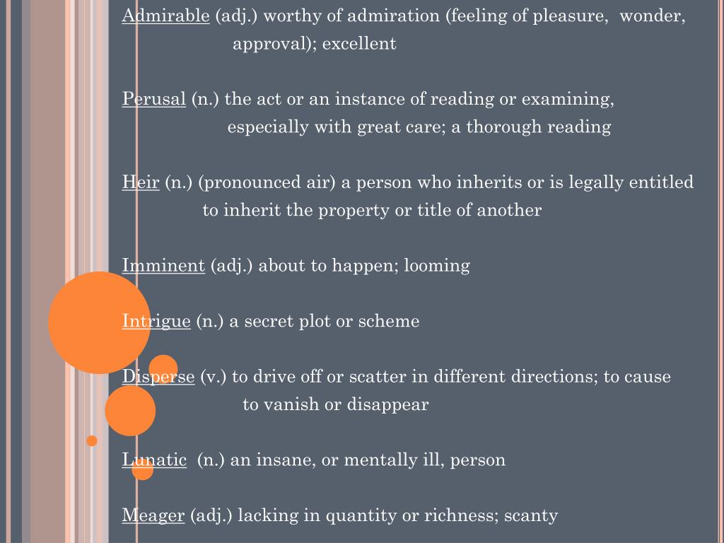 PPT - Poise (n.) balance, stability, equilibrium; calm confident manner ...