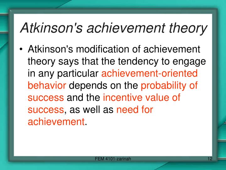 PPT - TOPIC 6 COGNITIVE THEORIES, MOTIVATION AND HUMAN ACHIEVEMENT ...