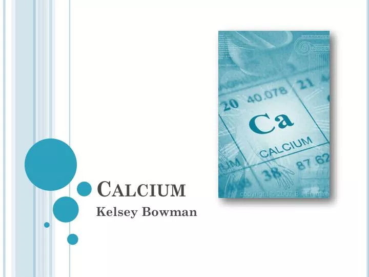 PPT - Calcium PowerPoint Presentation, free download - ID:2297708