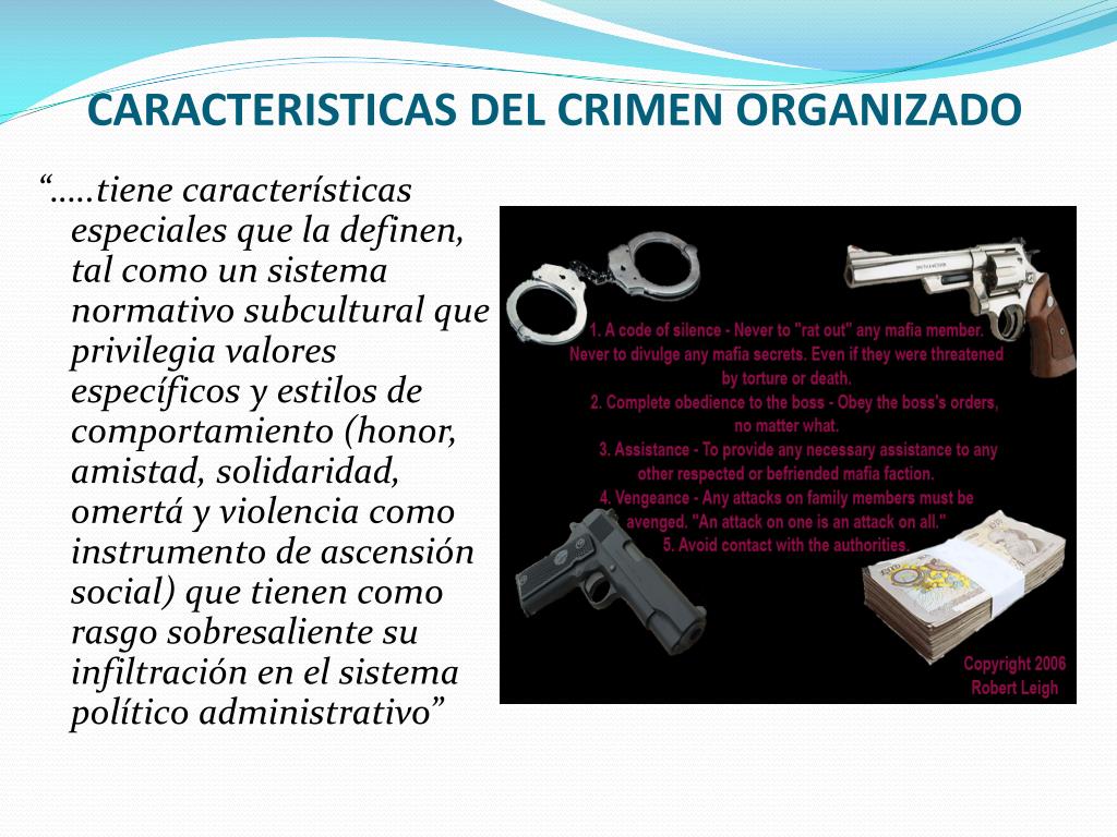 Ppt Crimen Organizado Powerpoint Presentation Free Download Id 2297727