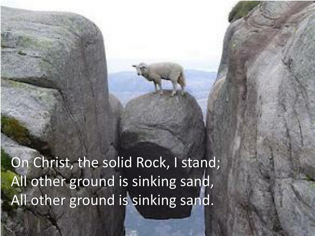 PPT - My hope is built on nothing less Than Jesus’ blood and ...