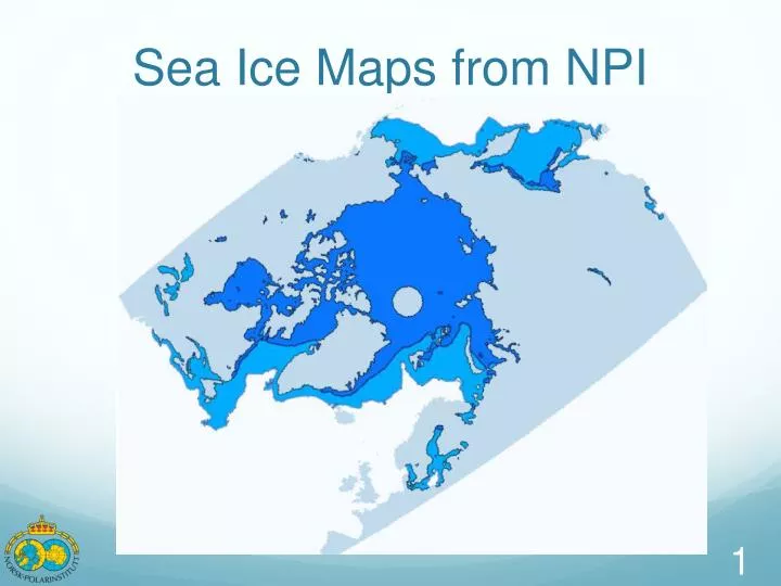 PPT - Sea Ice Maps from NPI PowerPoint Presentation, free download - ID ...
