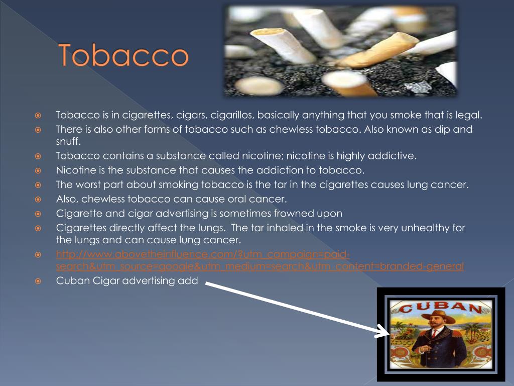PPT - Drugs, Alcohol, and Smoking PowerPoint Presentation, free ...