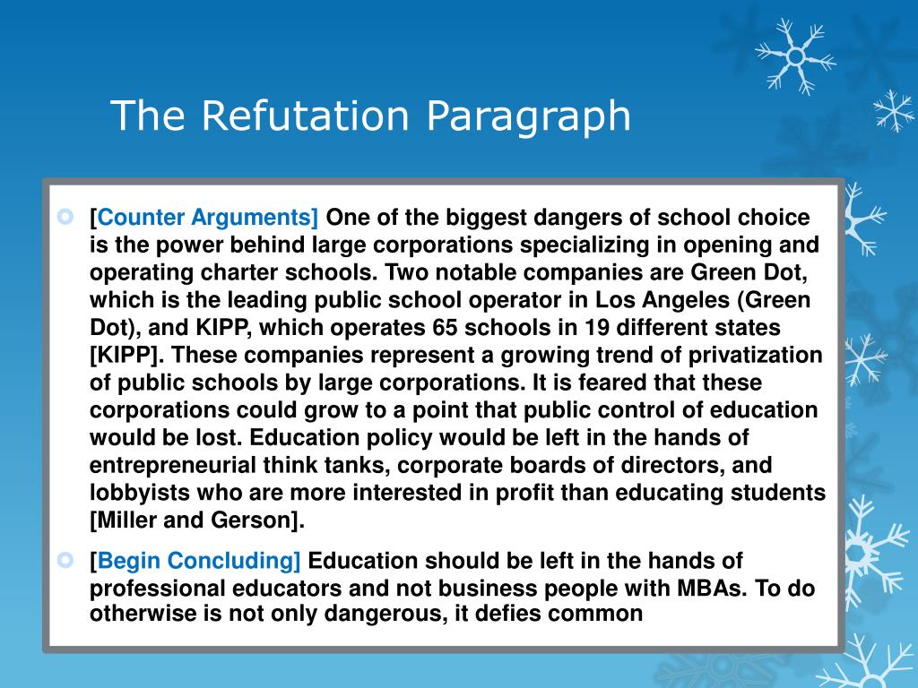 PPT How To Write A Refutation Paragraph PowerPoint Presentation Free PPT How To Write A Refutation Paragraph PowerPoint Presentation Free