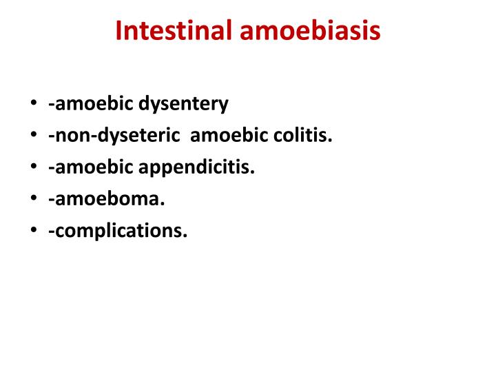 PPT - Entamoeba histolytica Pathogenesis and pathology PowerPoint ...