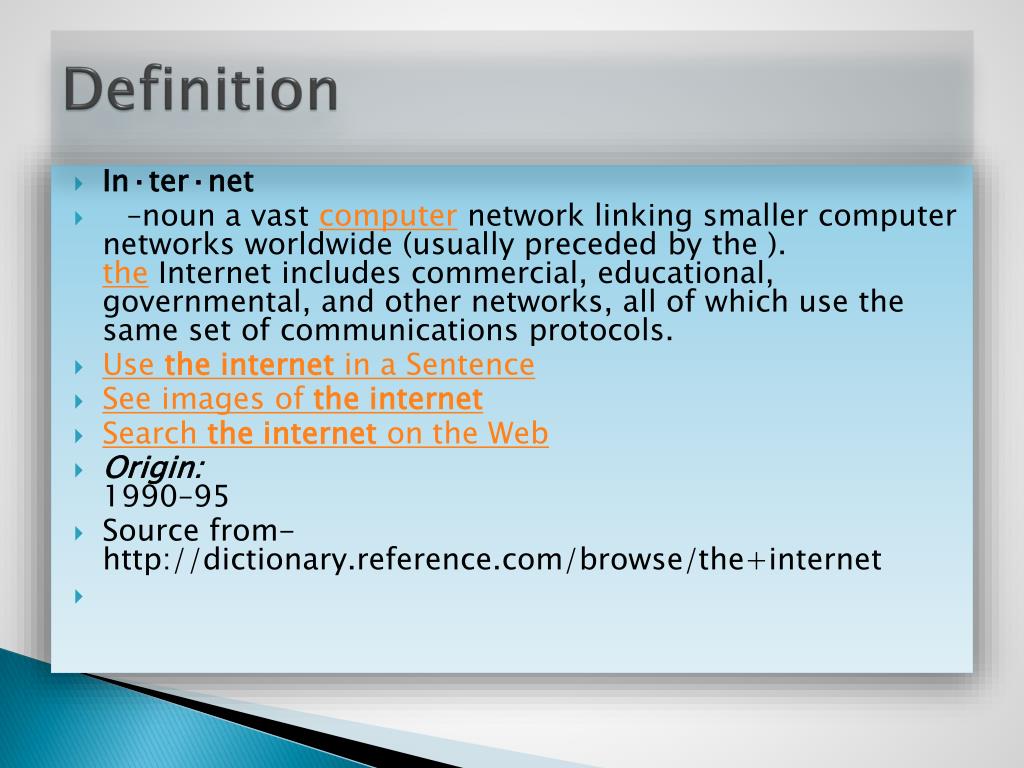 PPT - The Internet: Its Impact on Teen Culture PowerPoint Presentation ...
