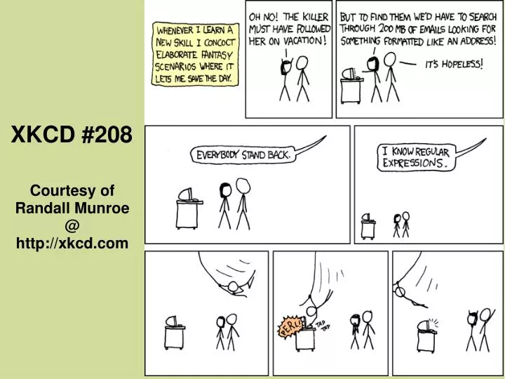PPT - XKCD #208 PowerPoint Presentation, free download - ID:2302431