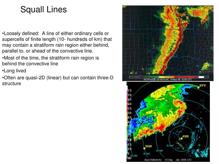 PPT - Squall Lines PowerPoint Presentation, free download - ID:2303824