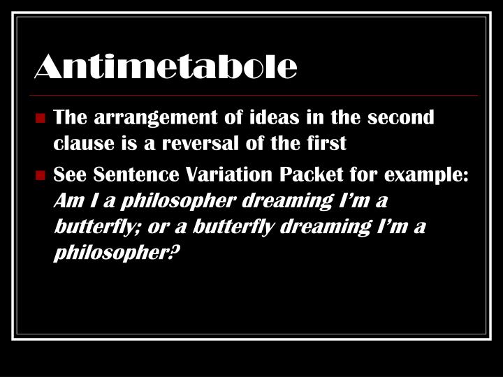 PPT - Rhetorical Terms PowerPoint Presentation - ID:2304007