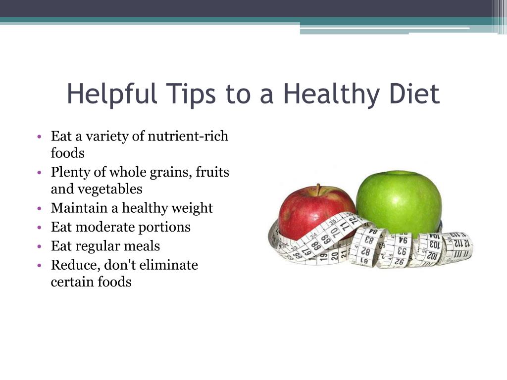 PPT - The Role of Nutrition for High School Students PowerPoint ...