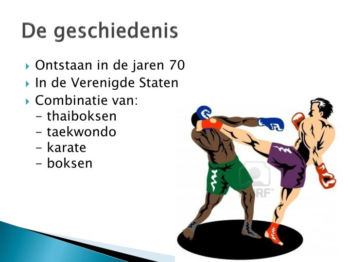 PPT - kickboksen PowerPoint Presentation - ID:2306014
