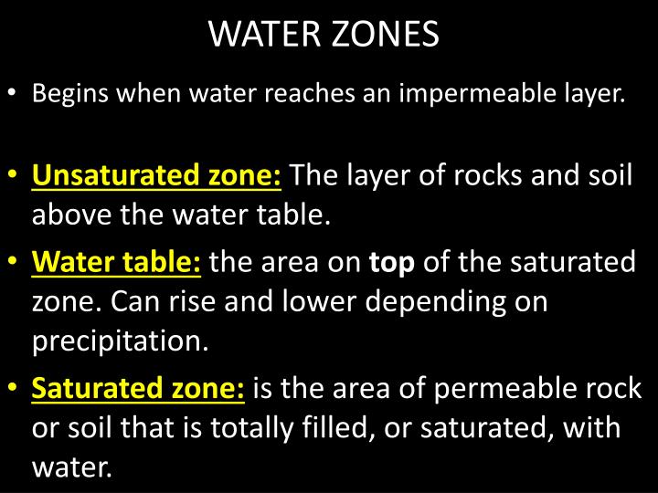 PPT - Water Underground PowerPoint Presentation - ID:2306307