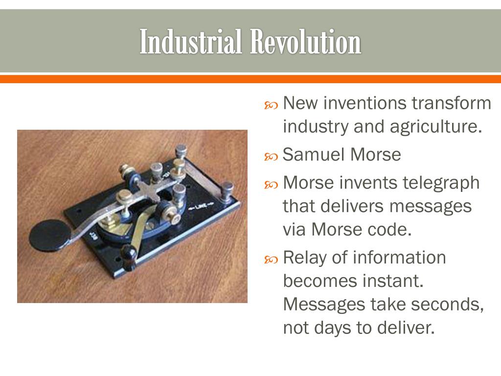 PPT - The Transportation and Industrial Revolutions PowerPoint ...