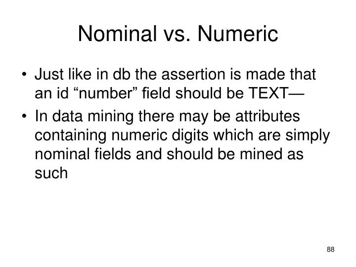 PPT - Data Mining Chapter 2 Input: Concepts, Instances, and Attributes ...