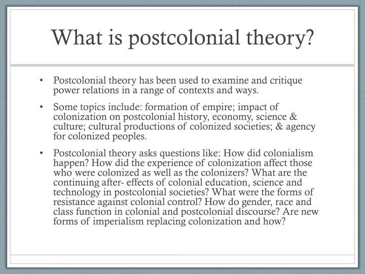 PPT - Post-colonial Curriculum Development PowerPoint Presentation - ID ...