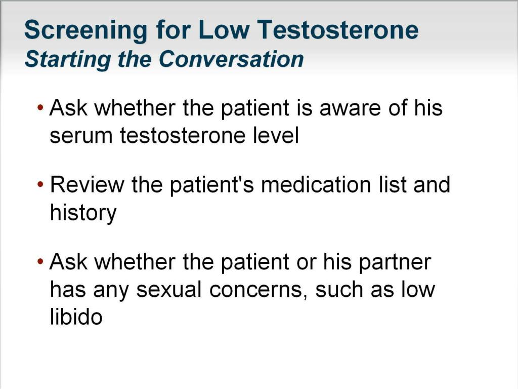 Ppt Workup And Treatment Of Male Hypogonadism Powerpoint Presentation
