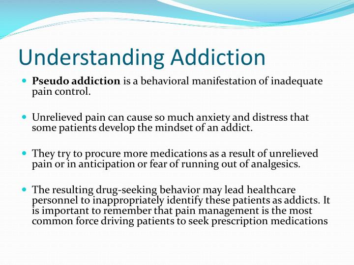 PPT - Recognizing Drug Seeking Behaviors PowerPoint Presentation - ID ...
