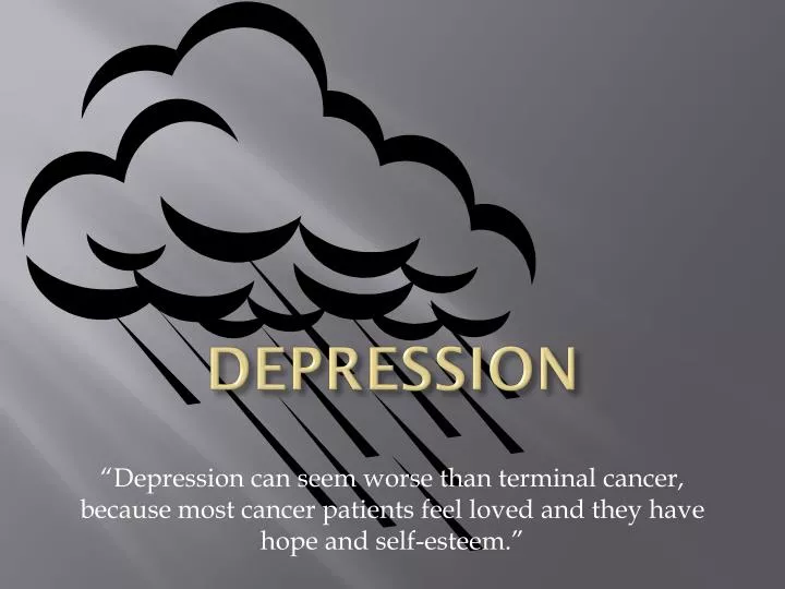 PPT - DEPRESSION PowerPoint Presentation, free download - ID:2310195