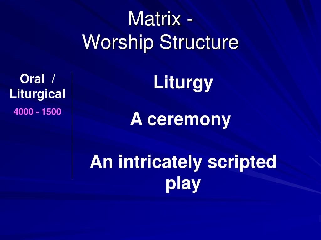 PPT - Why All This Worship Variety? Worship in Focus NNZ Spirit Led ...